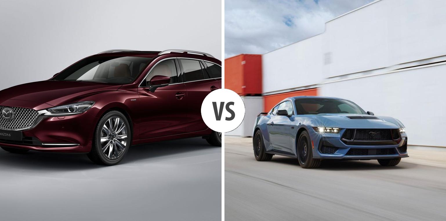 Mazda 6 Kombi (bis 2025) VS Ford Mustang Fastback – Vergleiche Preise ...