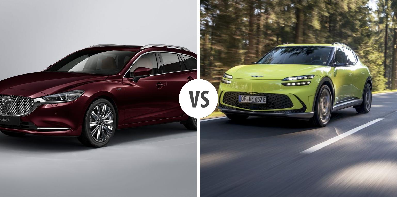Mazda 6 Kombi VS Genesis Electrified GV60 – Vergleiche Preise, Leistung ...