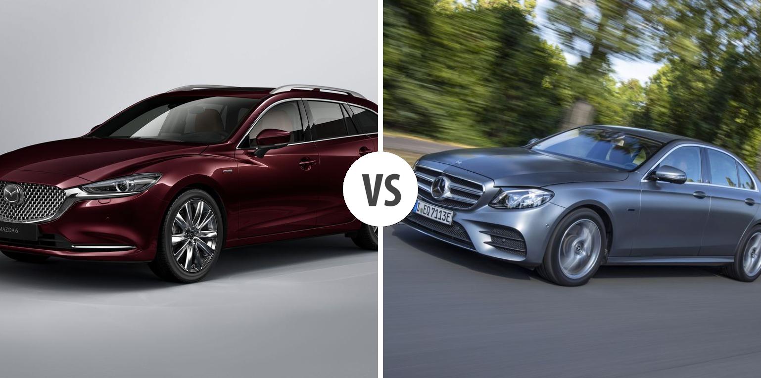 Mazda 6 Kombi VS Mercedes E-Klasse Limousine – Vergleiche Preise ...