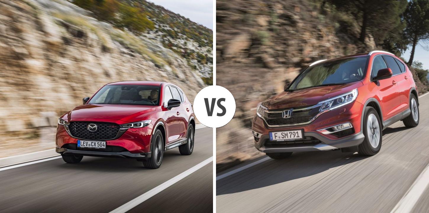 Mazda CX-5 VS Honda CR-V – Vergleiche Preise, Leistung, Kofferraum & Ausstattungen | AUTOGOTT.AT