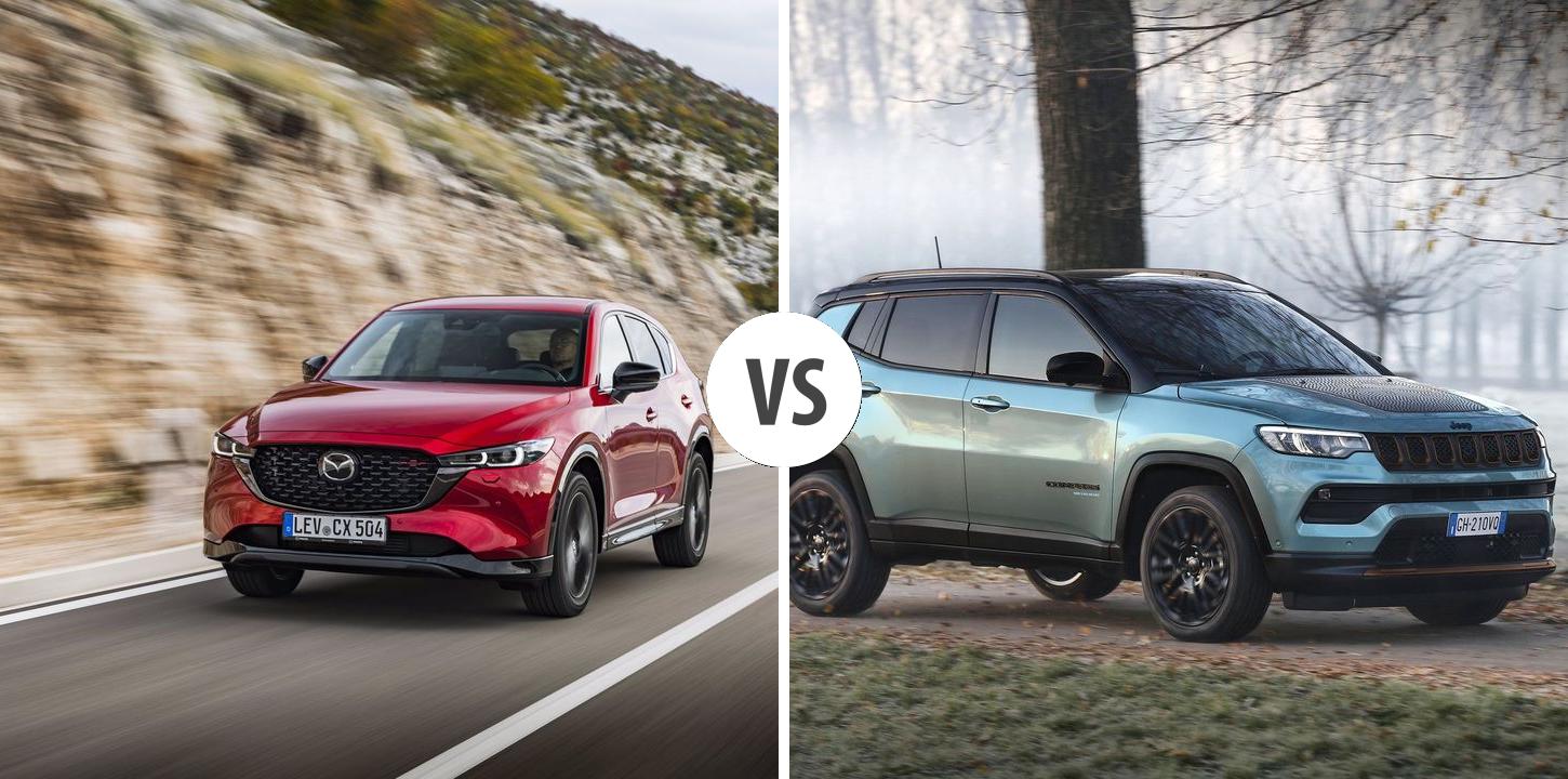 Mazda CX-5 VS Jeep Compass – Vergleiche Preise, Leistung, Kofferraum ...