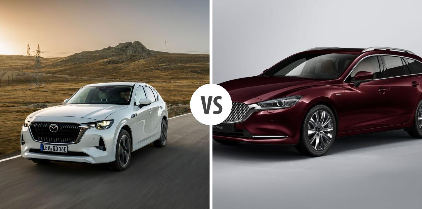 Mazda CX-60 VS Mazda 6 Kombi – Vergleiche Preise, Leistung, Kofferraum ...