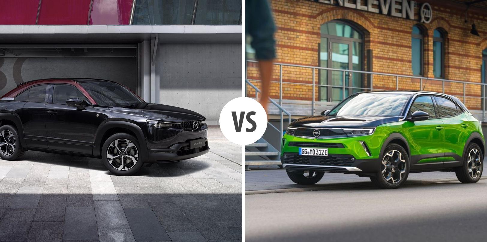 Mazda MX-30 R-EV VS Opel Mokka Electric – Vergleiche Preise, Leistung ...