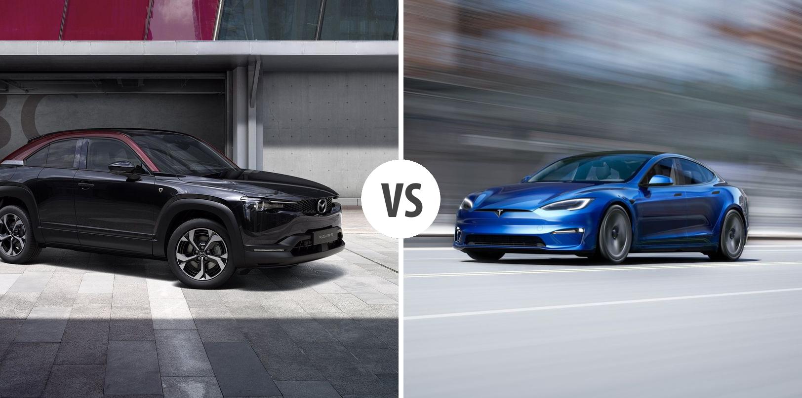 Mazda MX-30 R-EV VS TESLA Model S – Vergleiche Preise, Leistung ...