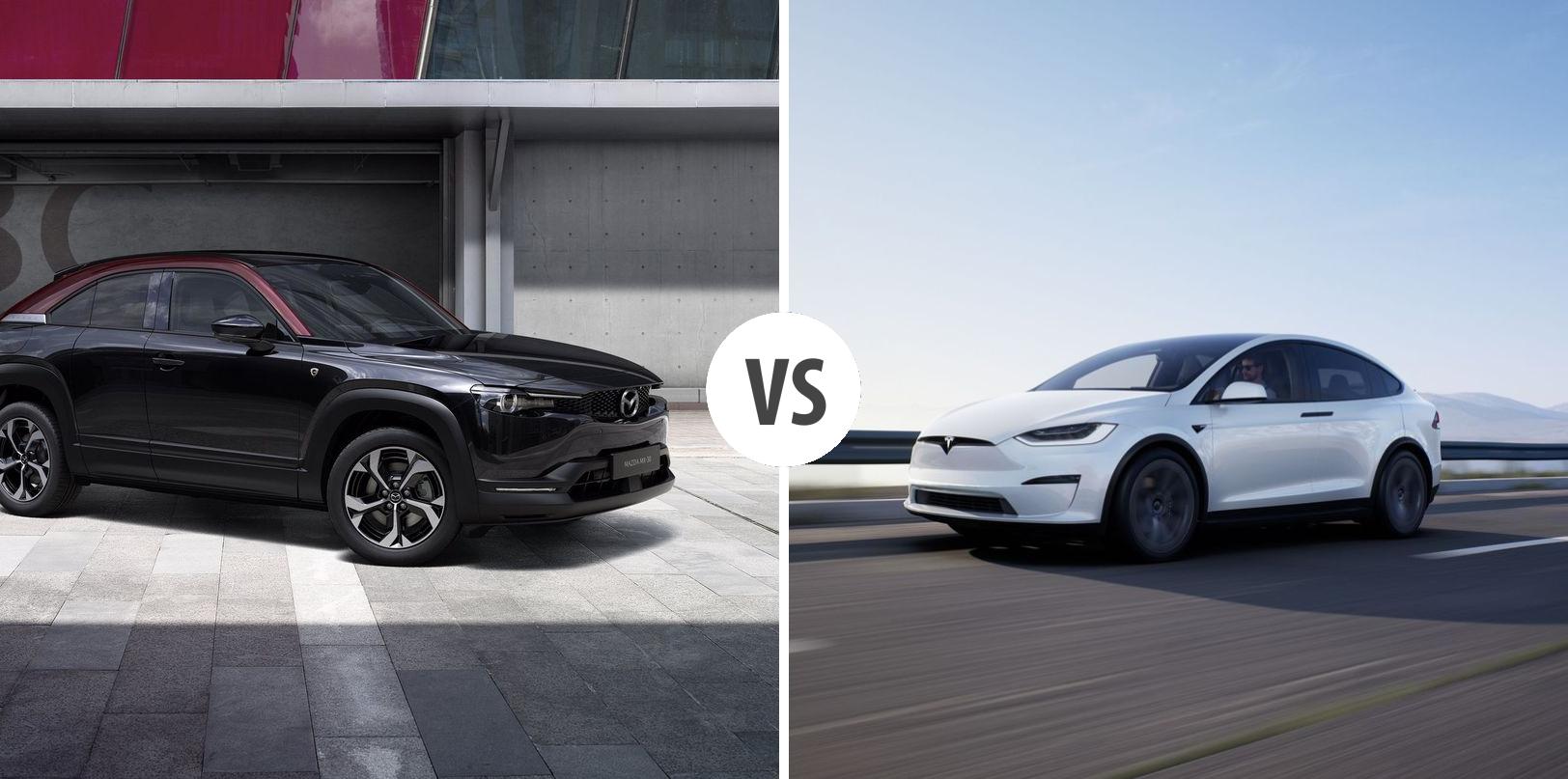 Mazda MX-30 R-EV VS TESLA Model X – Vergleiche Preise, Leistung ...