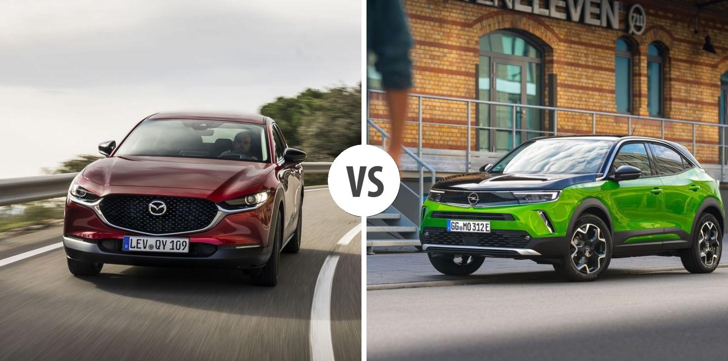 Mazda MX-30 VS Opel Mokka Electric – Vergleiche Preise, Leistung ...