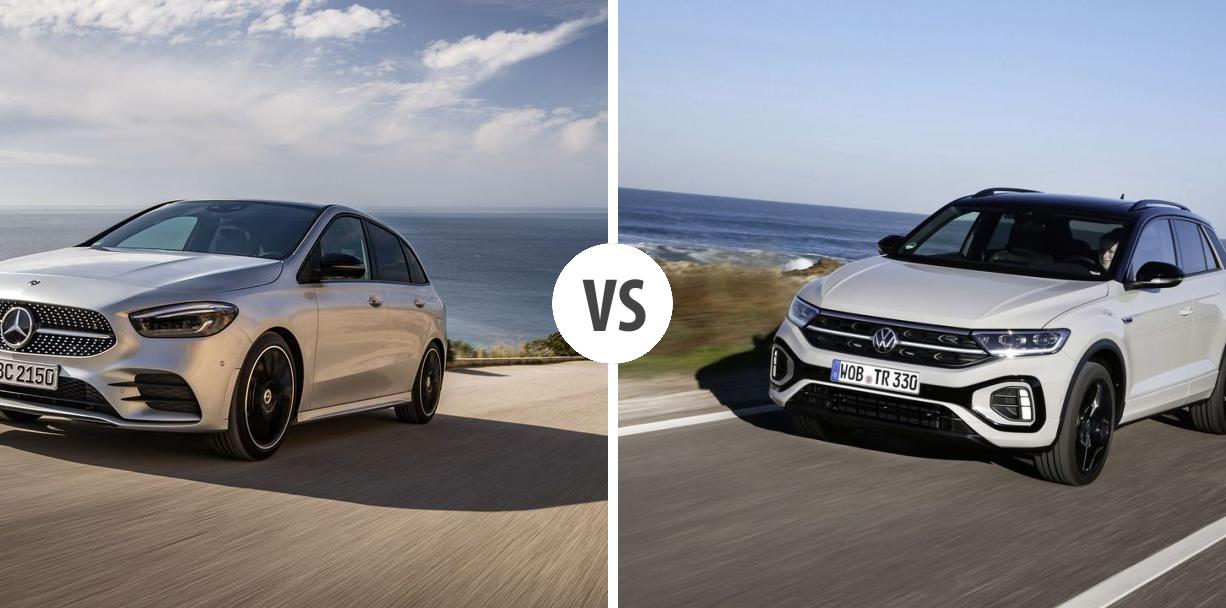 Mercedes B-Klasse VS Volkswagen T-Roc – Vergleiche Preise, Leistung ...