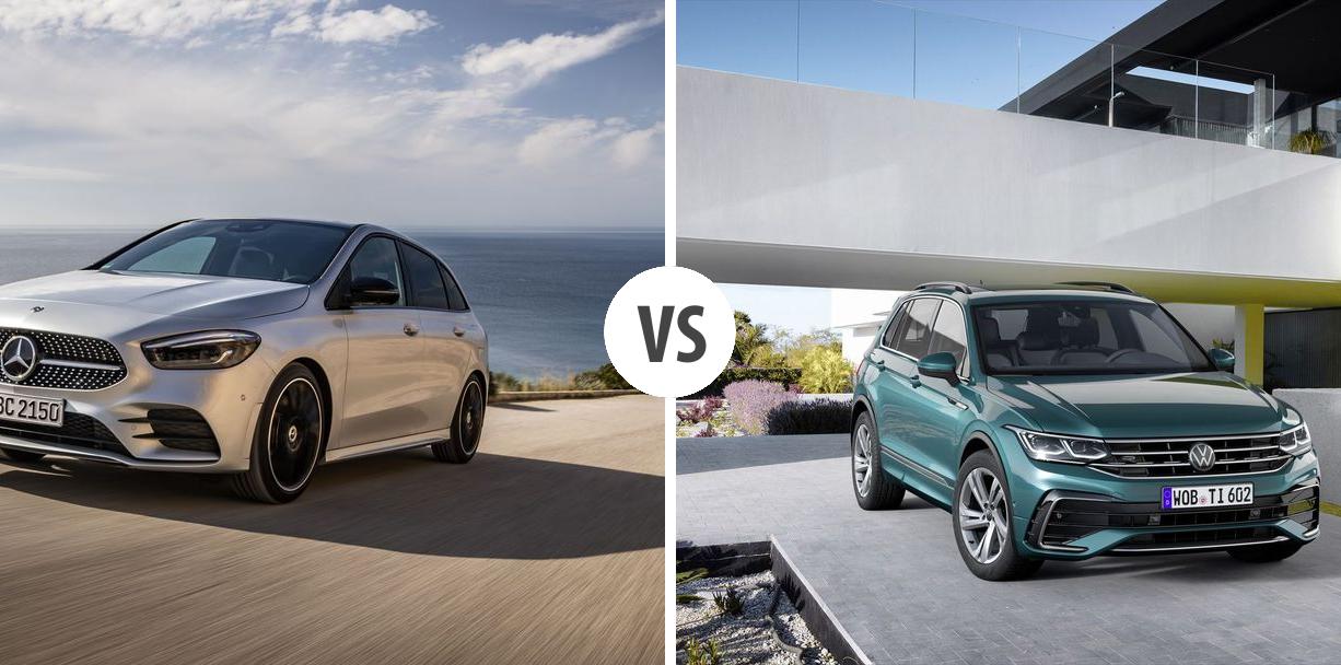 Mercedes B-Klasse VS Volkswagen Tiguan – Vergleiche Preise, Leistung ...