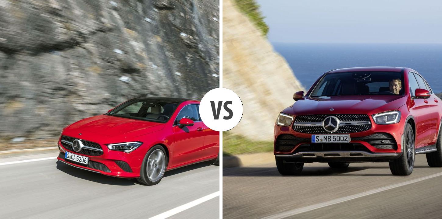Mercedes CLA Coupé VS Mercedes GLC Coupé – Vergleiche Preise, Leistung ...