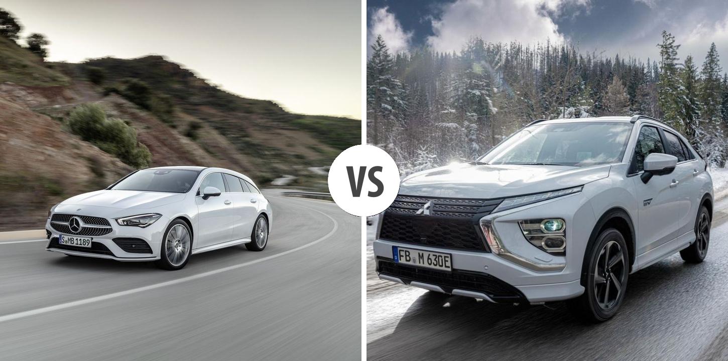 Mercedes CLA Shooting Brake VS Mitsubishi Eclipse Cross – Vergleiche ...