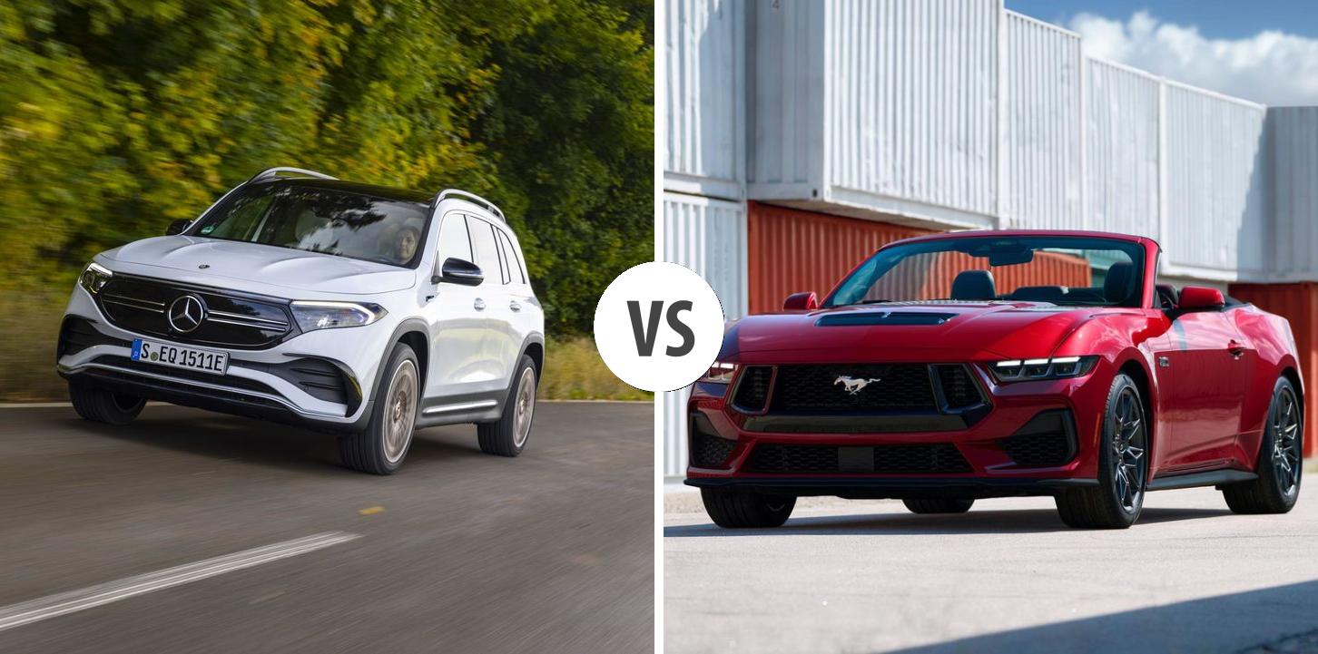 Mercedes EQB VS Ford Mustang Convertible – Vergleiche Preise, Leistung ...