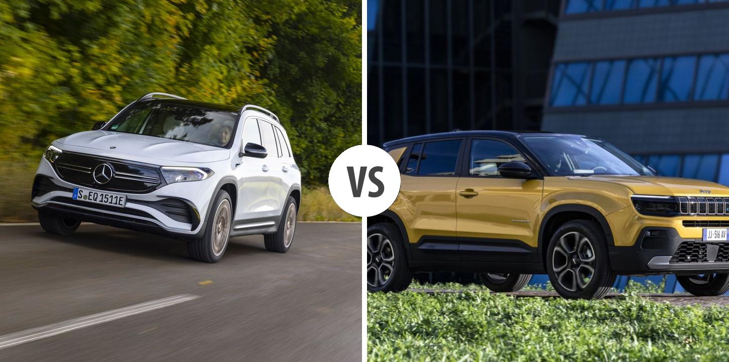 Mercedes EQB VS Jeep Avenger – Vergleiche Preise, Leistung, Kofferraum ...