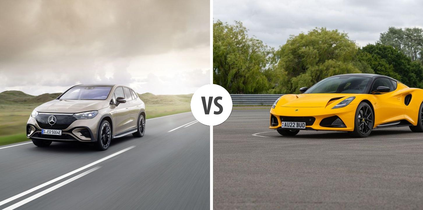 Mercedes EQE SUV VS Lotus Emira – Vergleiche Preise, Leistung ...