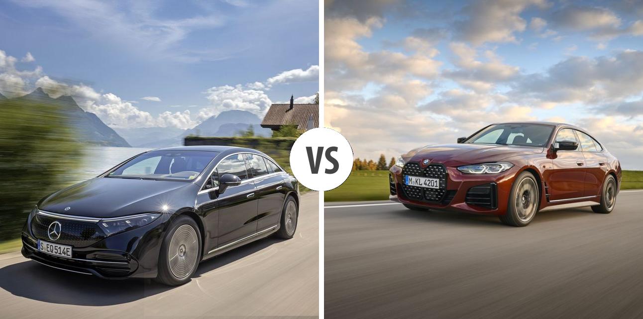 Mercedes EQS Limousine VS BMW 4er Gran Coupé – Vergleiche Preise ...