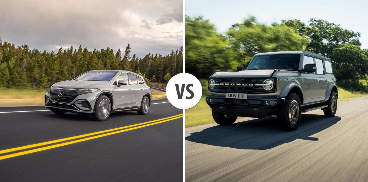 Mercedes EQS SUV VS Ford Bronco – Vergleiche Preise, Leistung ...