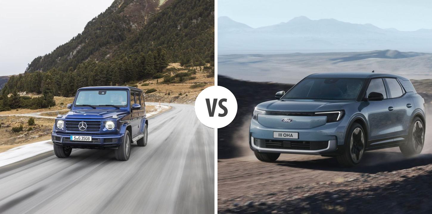 Mercedes G-Klasse VS Ford Explorer EV – Vergleiche Preise, Leistung ...