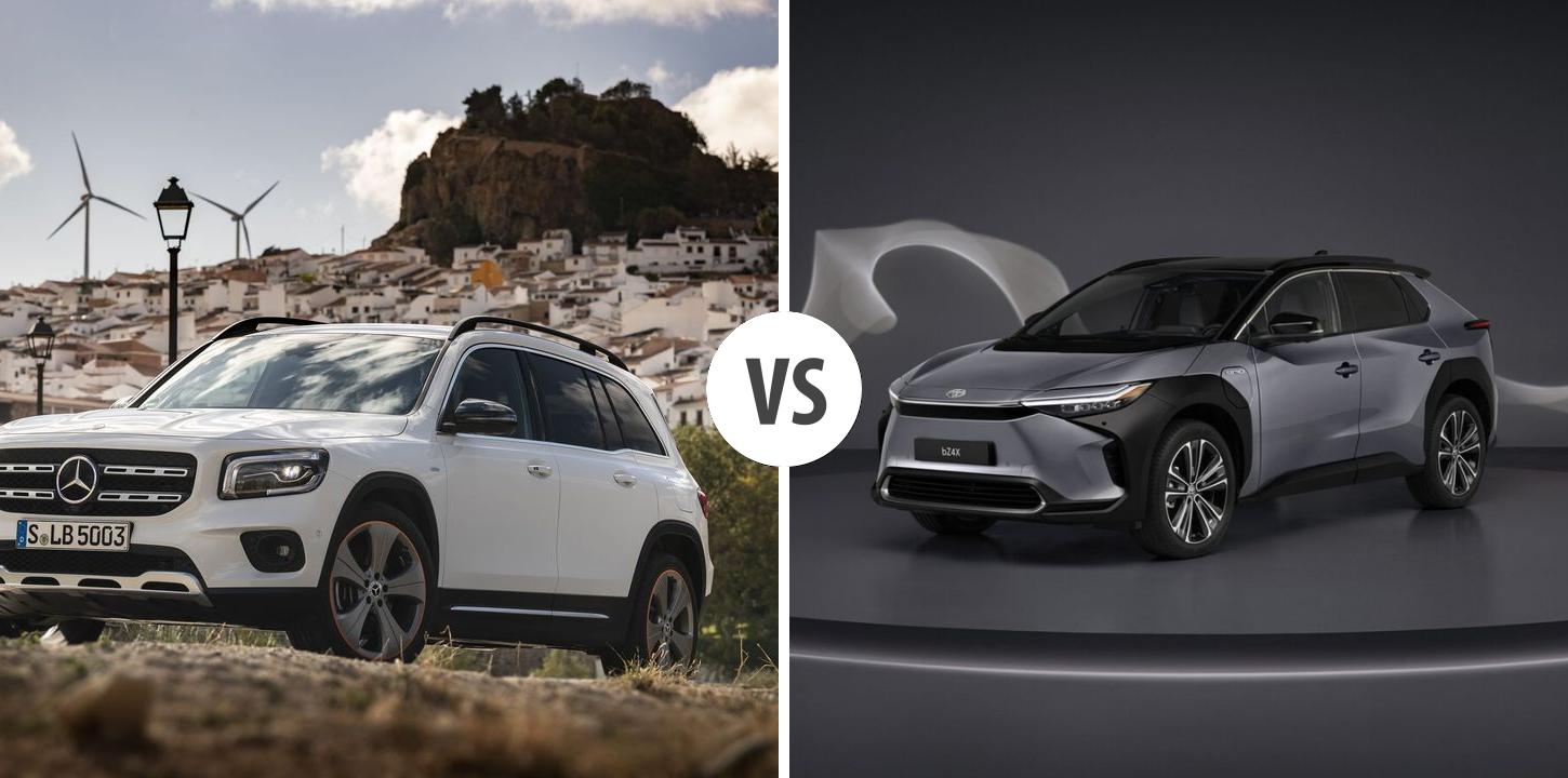 Mercedes GLB (bis 2026) VS Toyota bZ4X – Vergleiche Preise, Leistung ...
