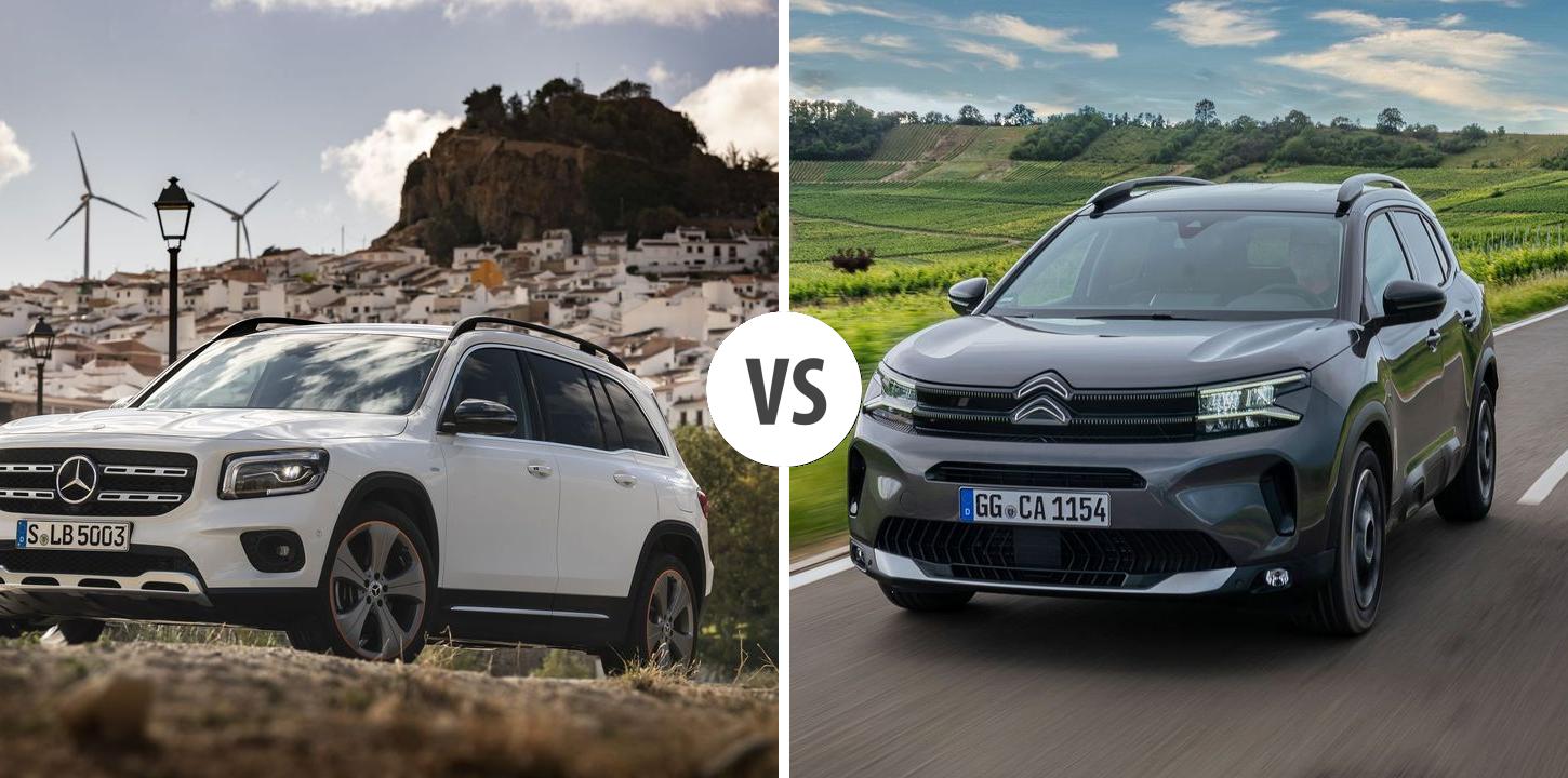 Mercedes GLB VS Citroën C5 Aircross – Vergleiche Preise, Leistung ...