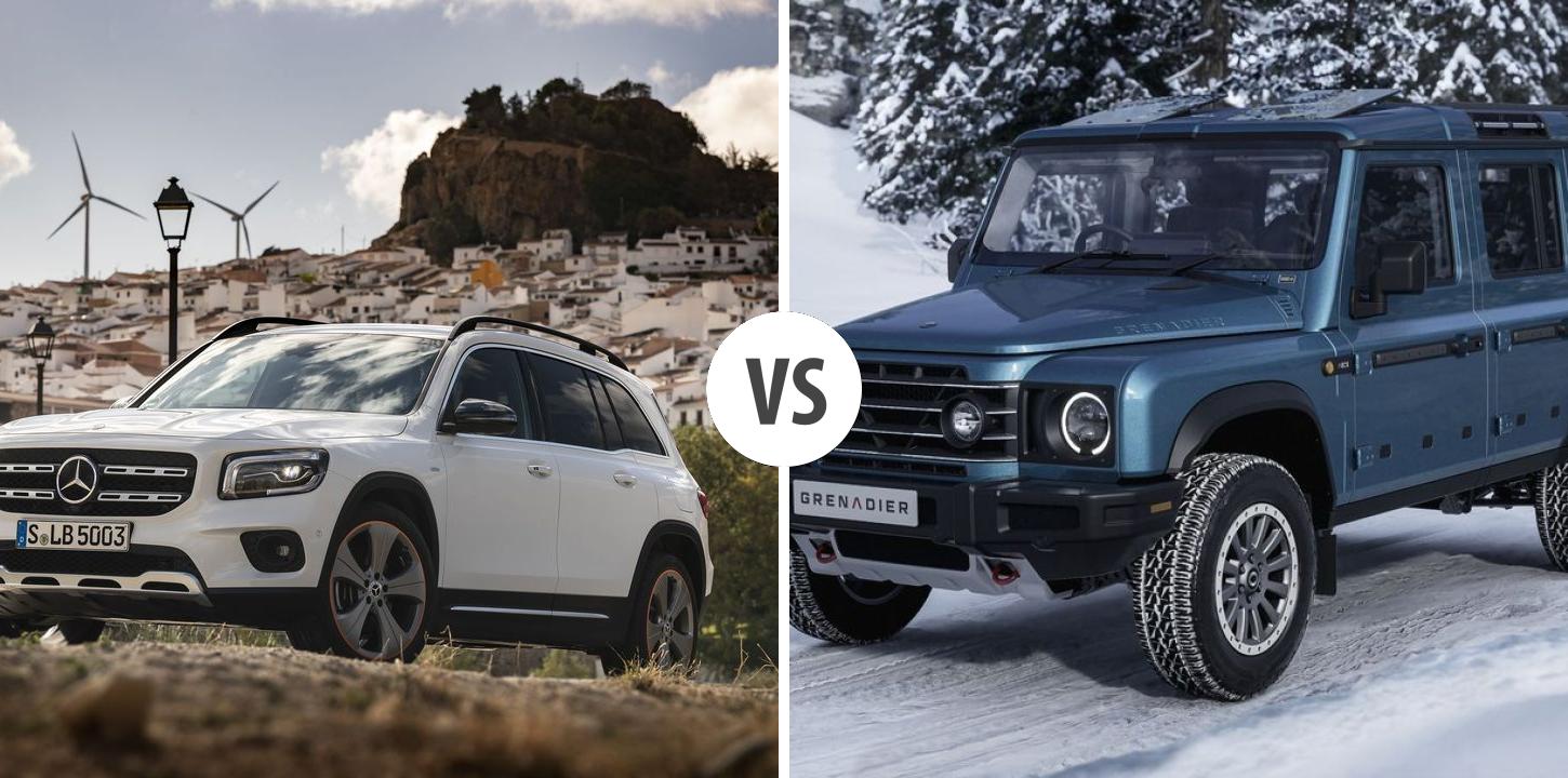 Mercedes GLB VS INEOS Grenadier Autovergleich | AUTOGOTT.AT