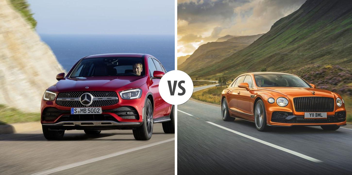 Mercedes GLC Coupé VS Bentley Flying Spur (bis 2025) – Vergleiche ...