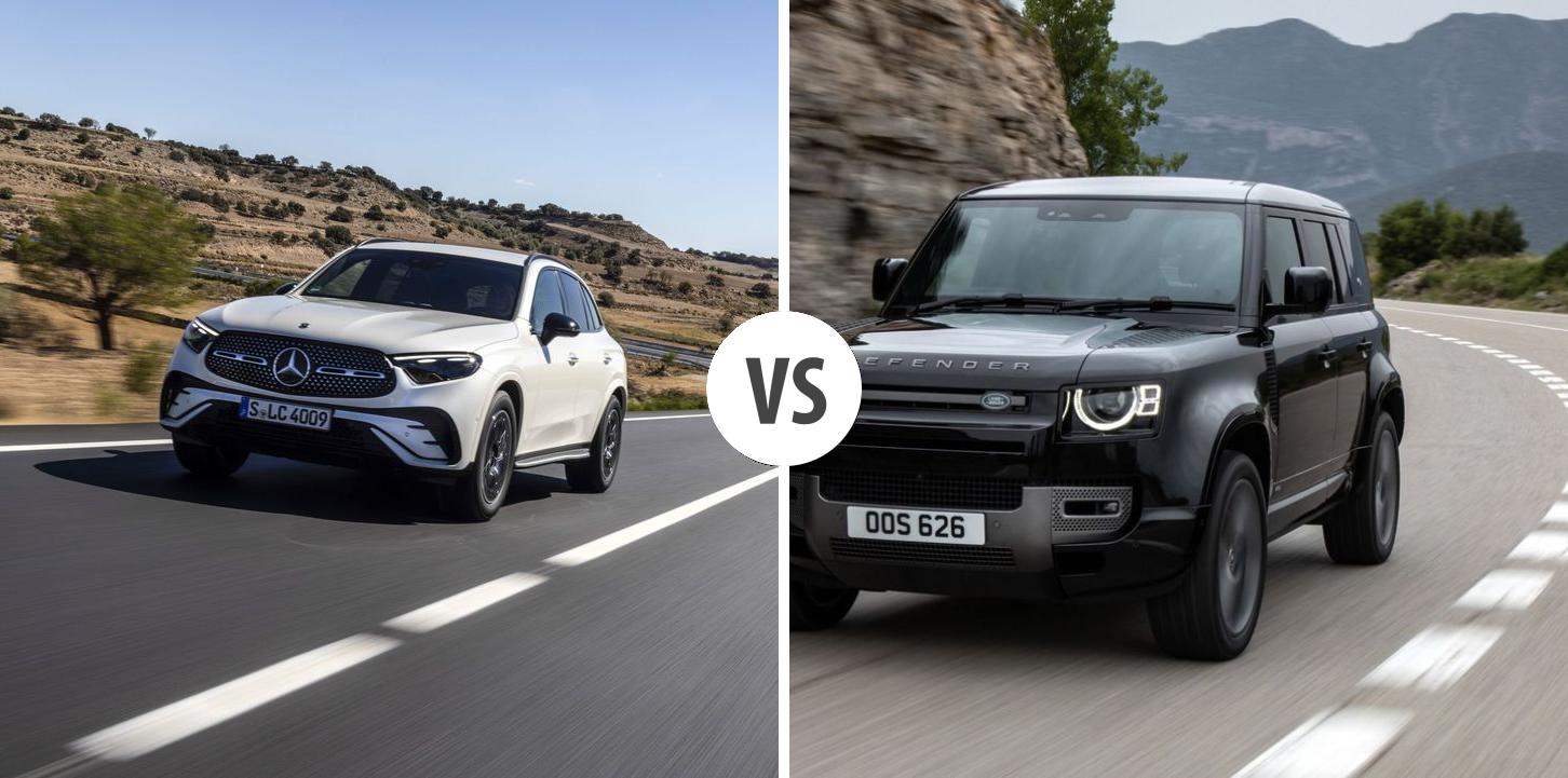 Mercedes GLC VS Land Rover Defender – Vergleiche Preise, Leistung ...