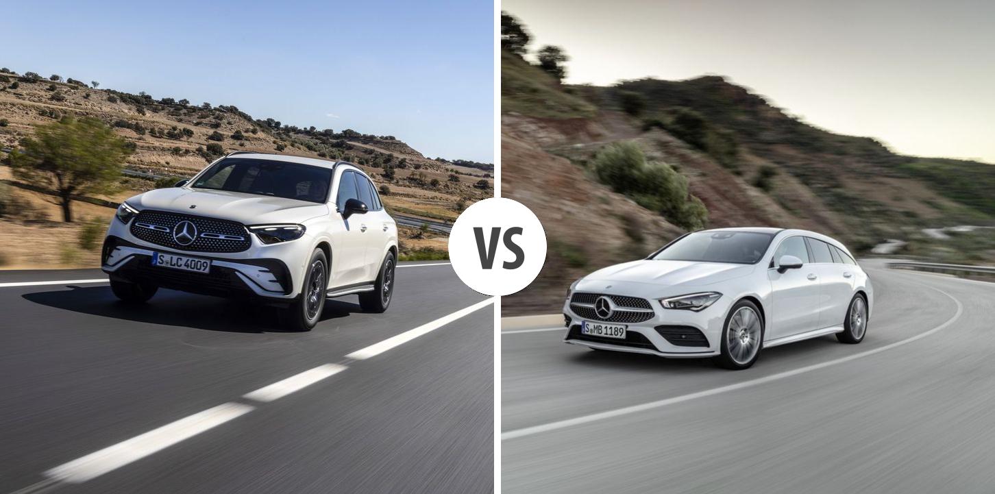 Mercedes GLC VS Mercedes CLA Shooting Brake – Vergleiche Preise ...