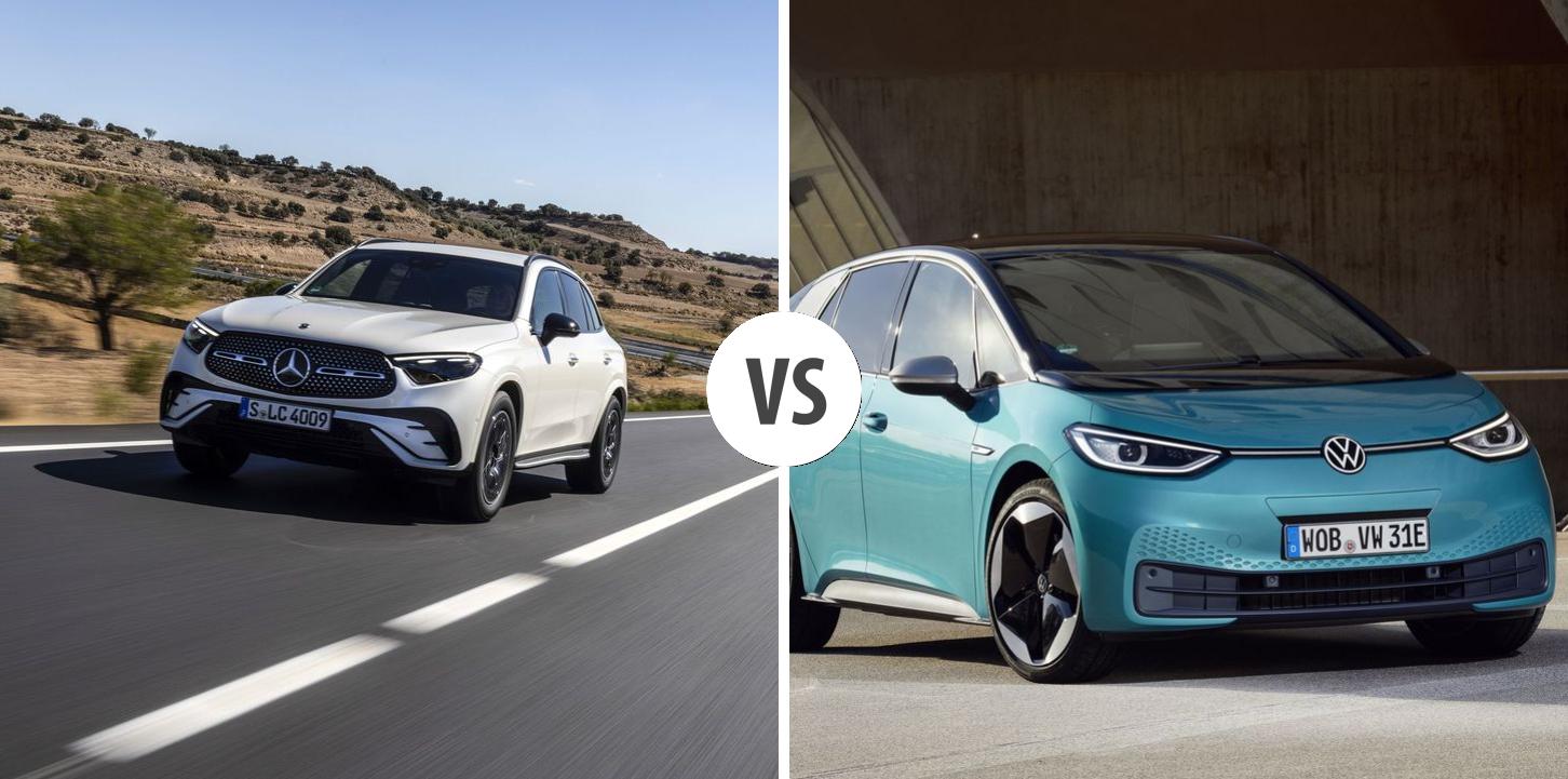 Mercedes GLC VS Volkswagen ID.3 – Vergleiche Preise, Leistung ...