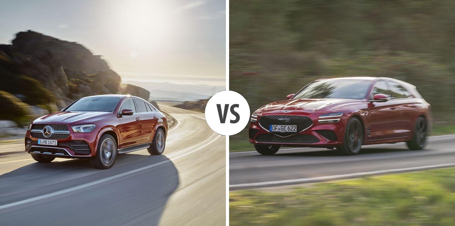 Mercedes GLE Coupé VS Genesis G70 Shooting Brake (bis 2025 ...