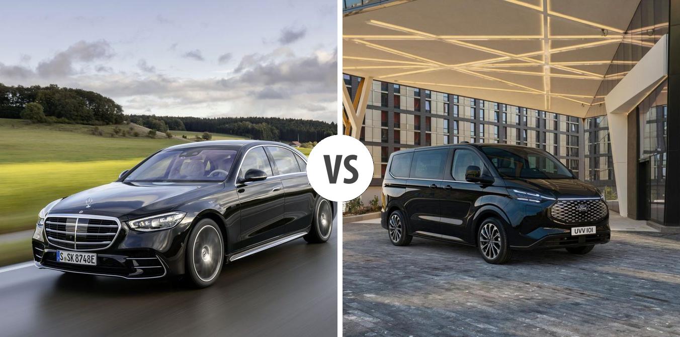 Mercedes S-Klasse VS Ford Tourneo Custom – Vergleiche Preise, Leistung ...