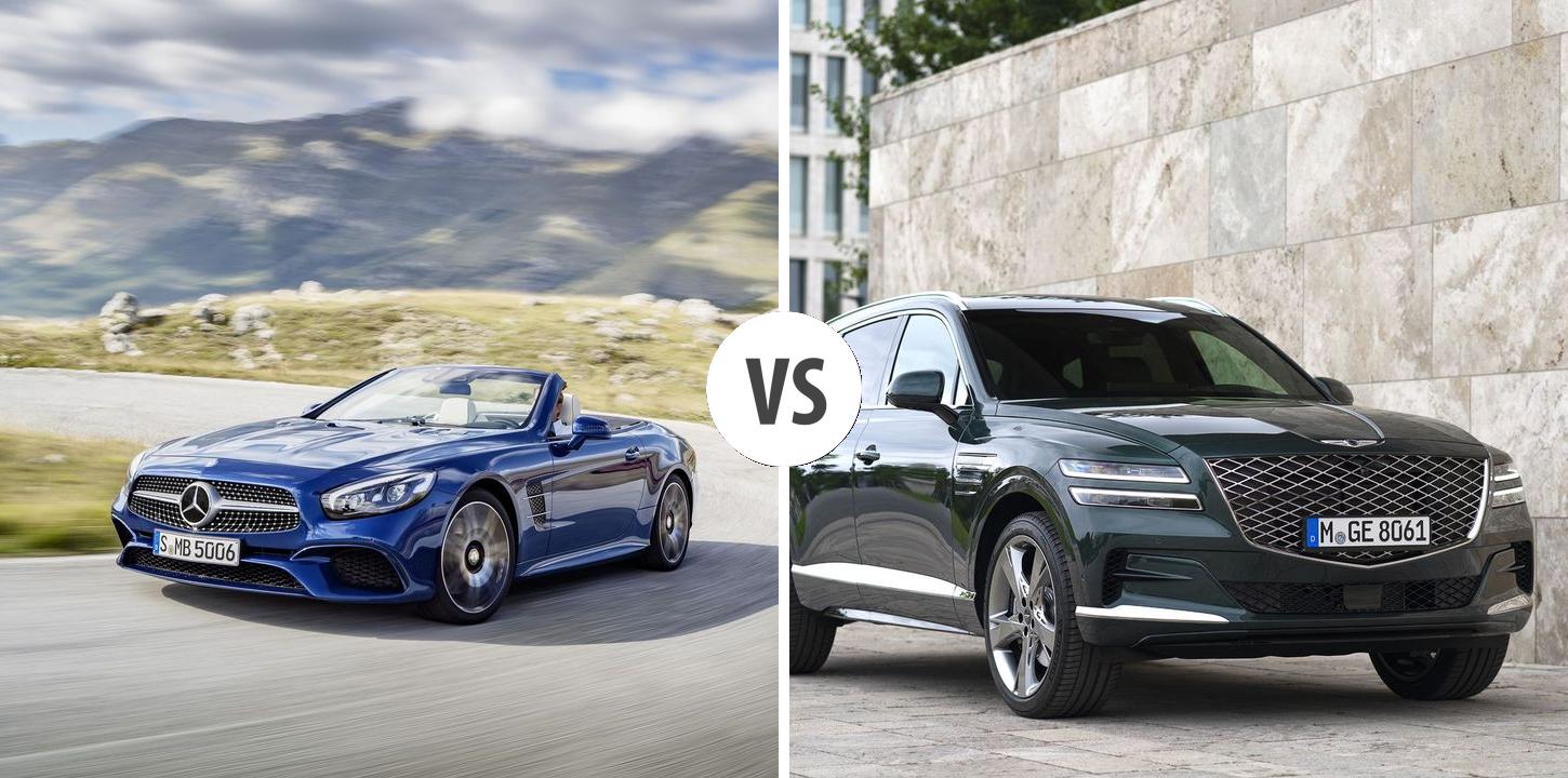 Mercedes SL VS Genesis GV80 – Vergleiche Preise, Leistung, Kofferraum ...