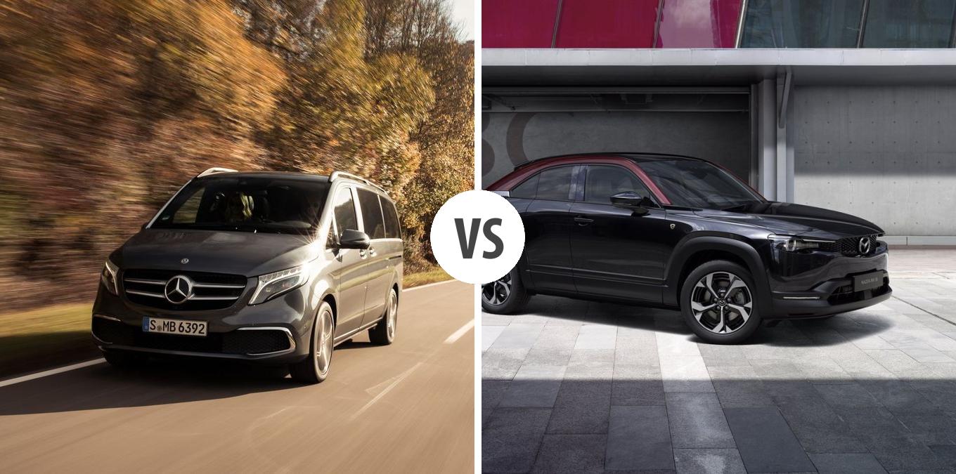 Mercedes V-Klasse VS Mazda MX-30 R-EV – Vergleiche Preise, Leistung ...