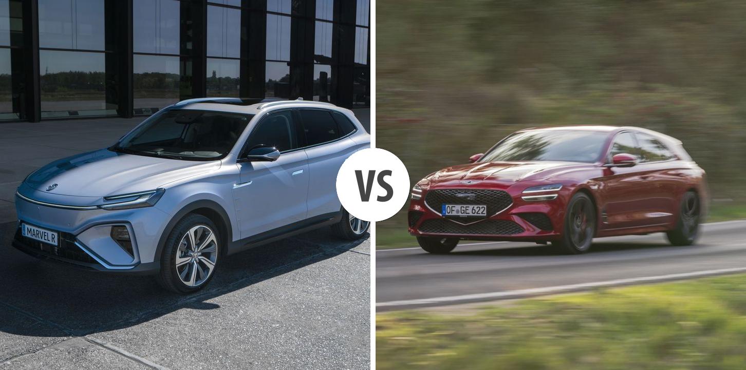MG Marvel R VS Genesis G70 Shooting Brake – Vergleiche Preise, Leistung ...