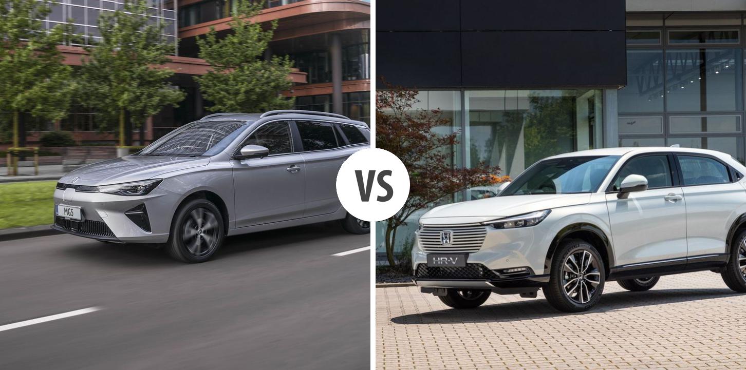 MG MG 5 VS Honda HR-V – Vergleiche Preise, Leistung, Kofferraum ...