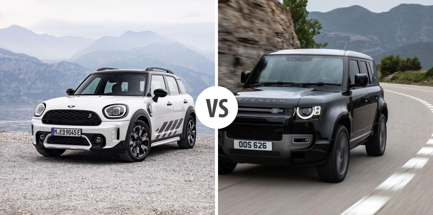 Mini Countryman VS Land Rover Defender – Vergleiche Preise, Leistung ...