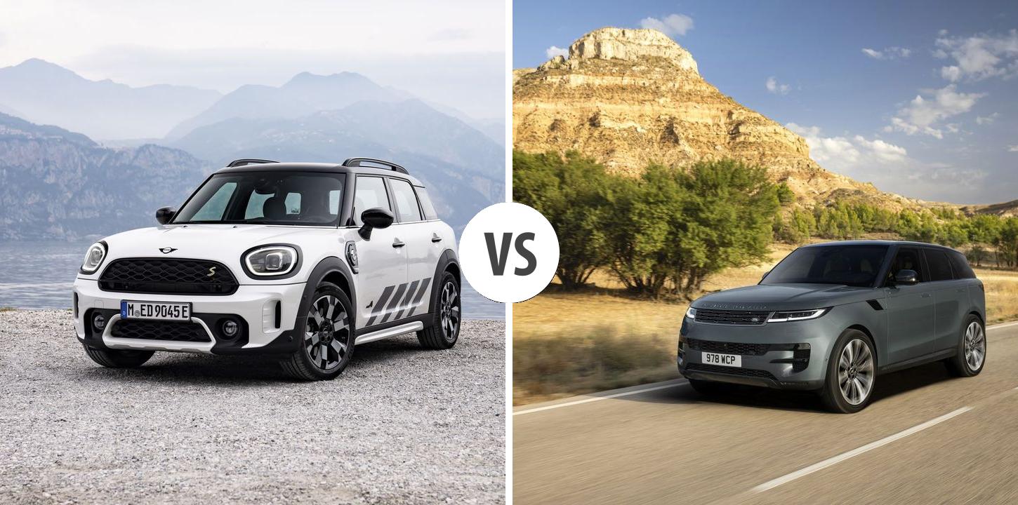 Mini Countryman VS Land Rover Range Rover Sport Autovergleich | AUTOGOTT.AT