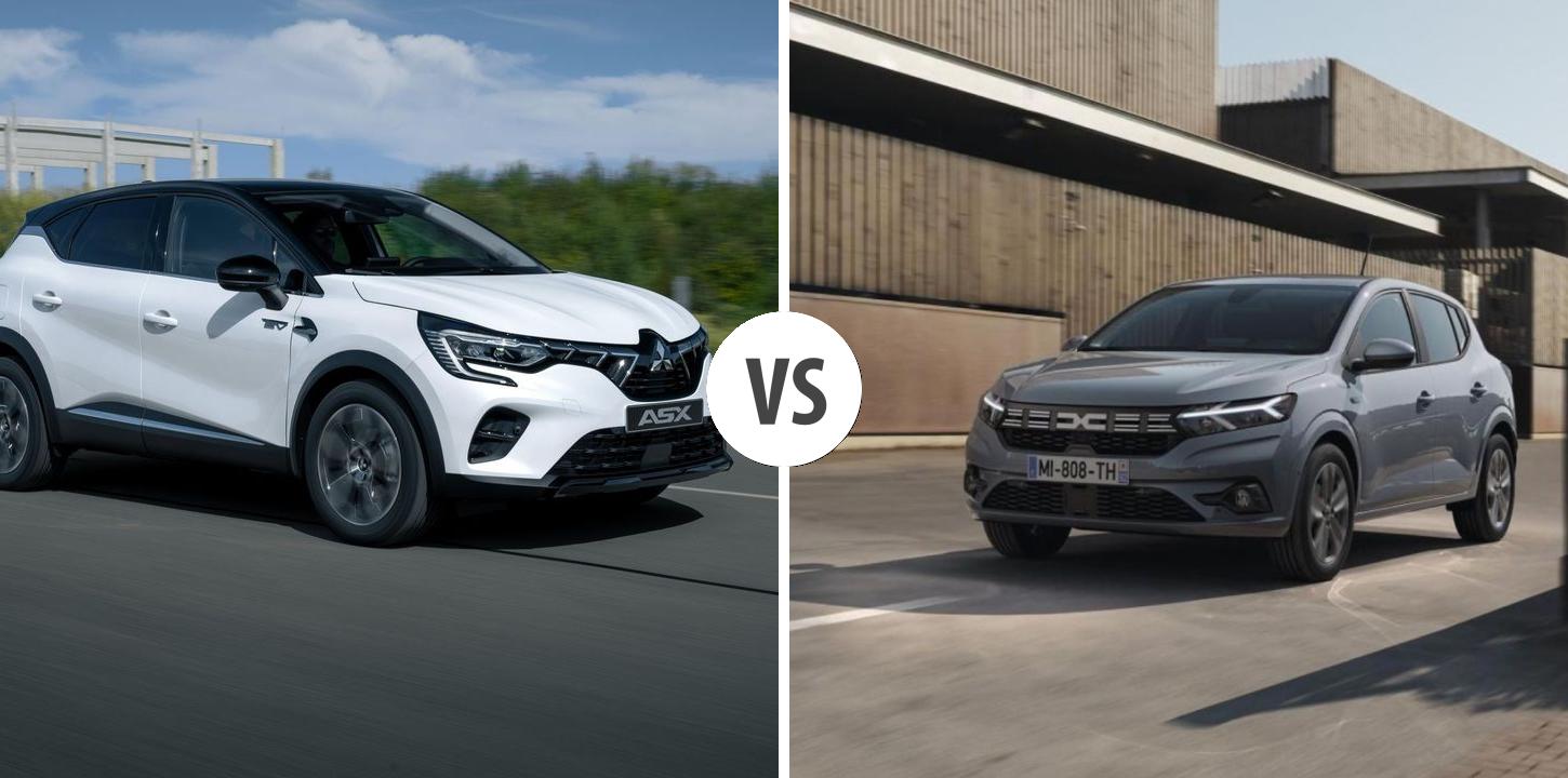Mitsubishi ASX VS Dacia Sandero – Vergleiche Preise, Leistung ...
