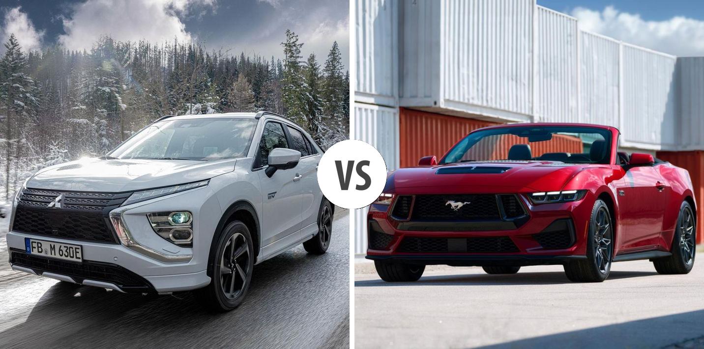 Mitsubishi Eclipse Cross VS Ford Mustang Convertible – Vergleiche ...