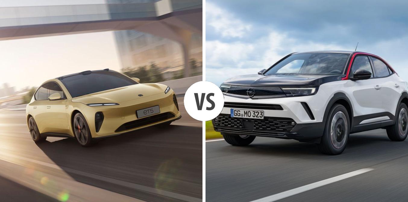 Nio ET5 VS Opel Mokka Autovergleich | AUTOGOTT.AT