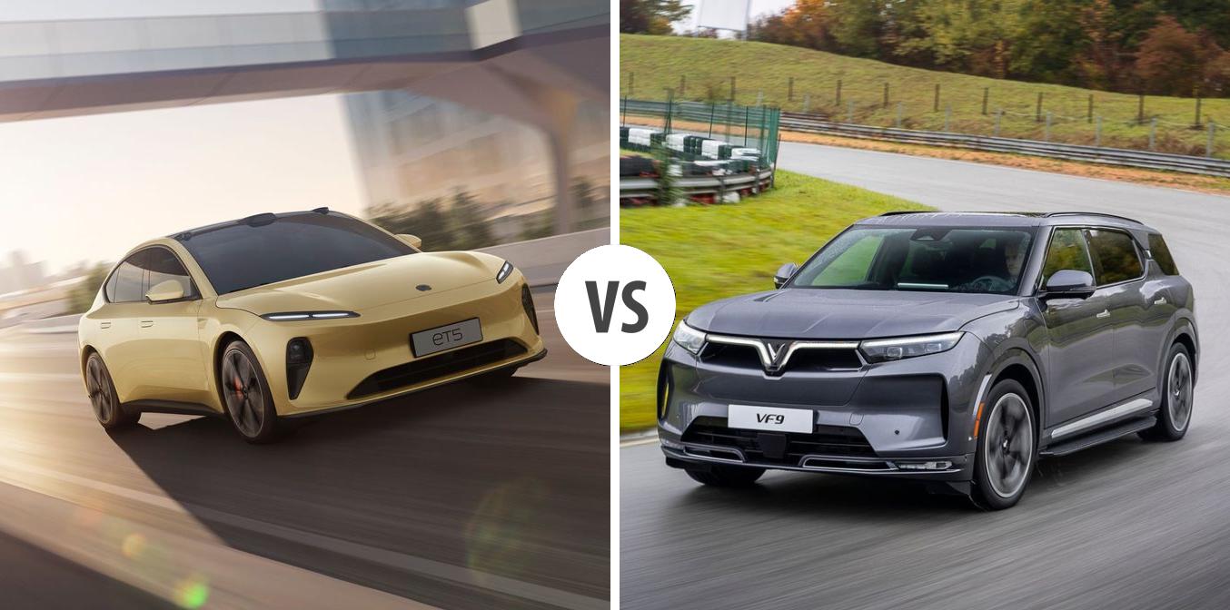 Nio ET5 VS VinFast VF 9 Autovergleich | AUTOGOTT.AT
