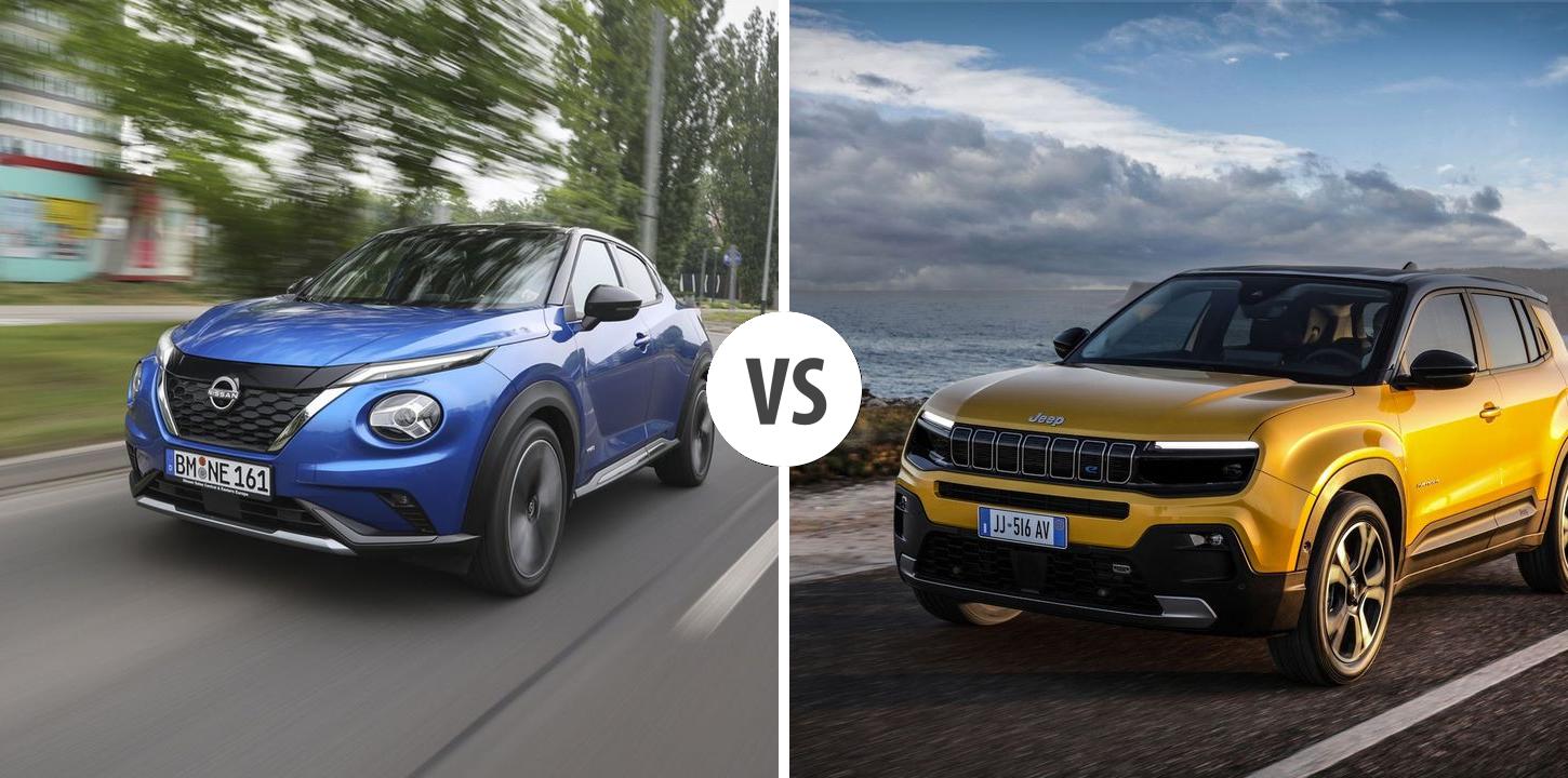 Nissan Juke VS Jeep Avenger Electric – Vergleiche Preise, Leistung ...