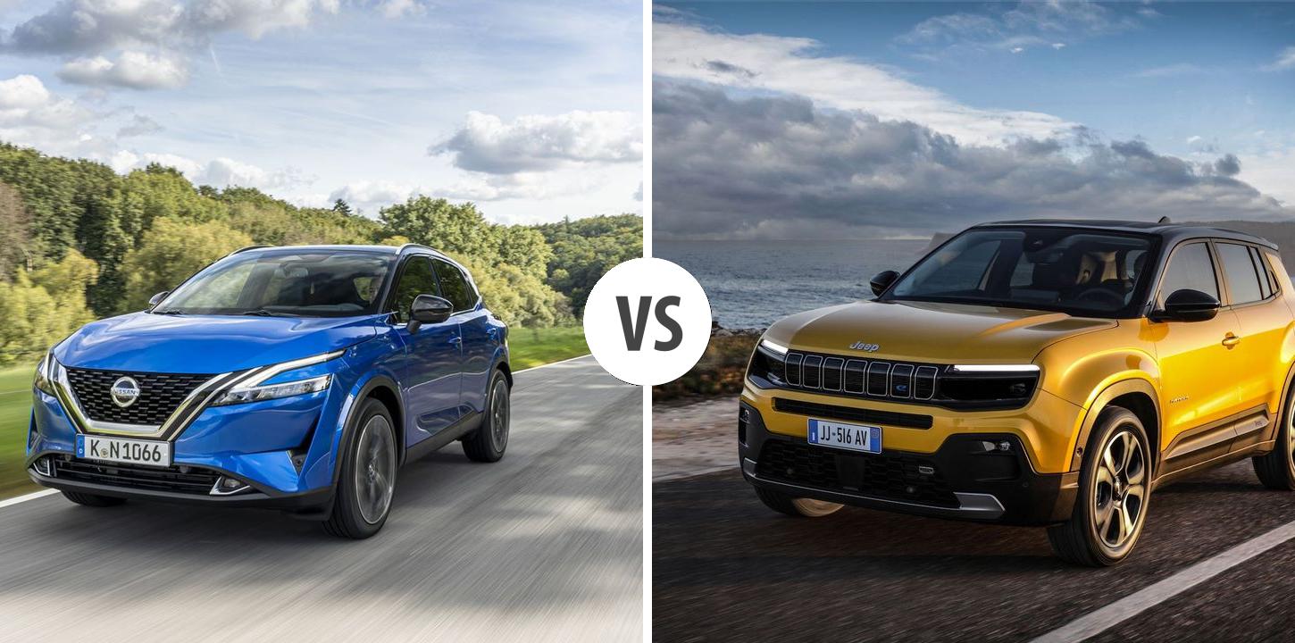 Nissan Qashqai VS Jeep Avenger Electric – Vergleiche Preise, Leistung, Kofferraum ...