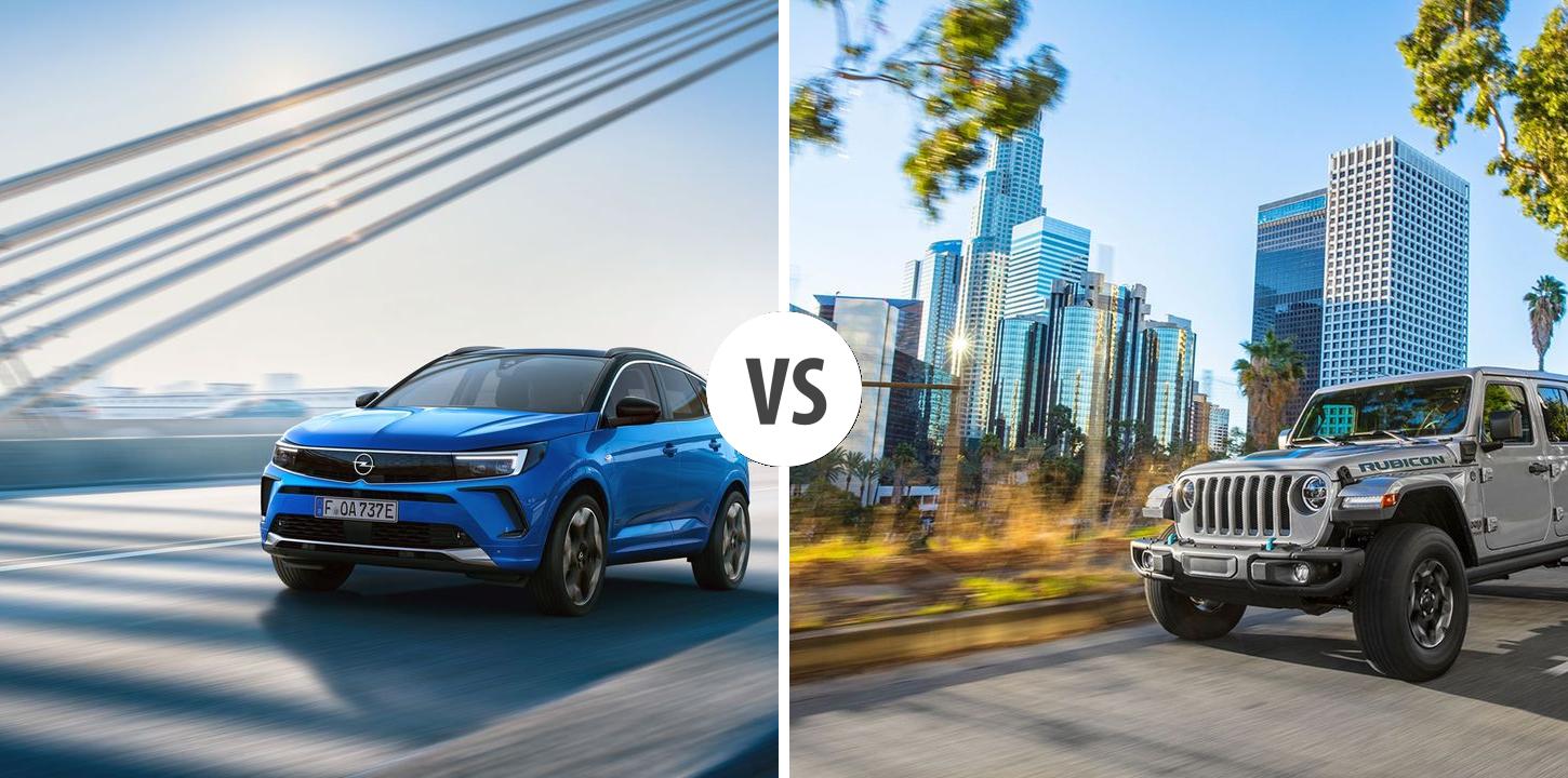 Opel Grandland VS Jeep Wrangler – Vergleiche Preise, Leistung ...
