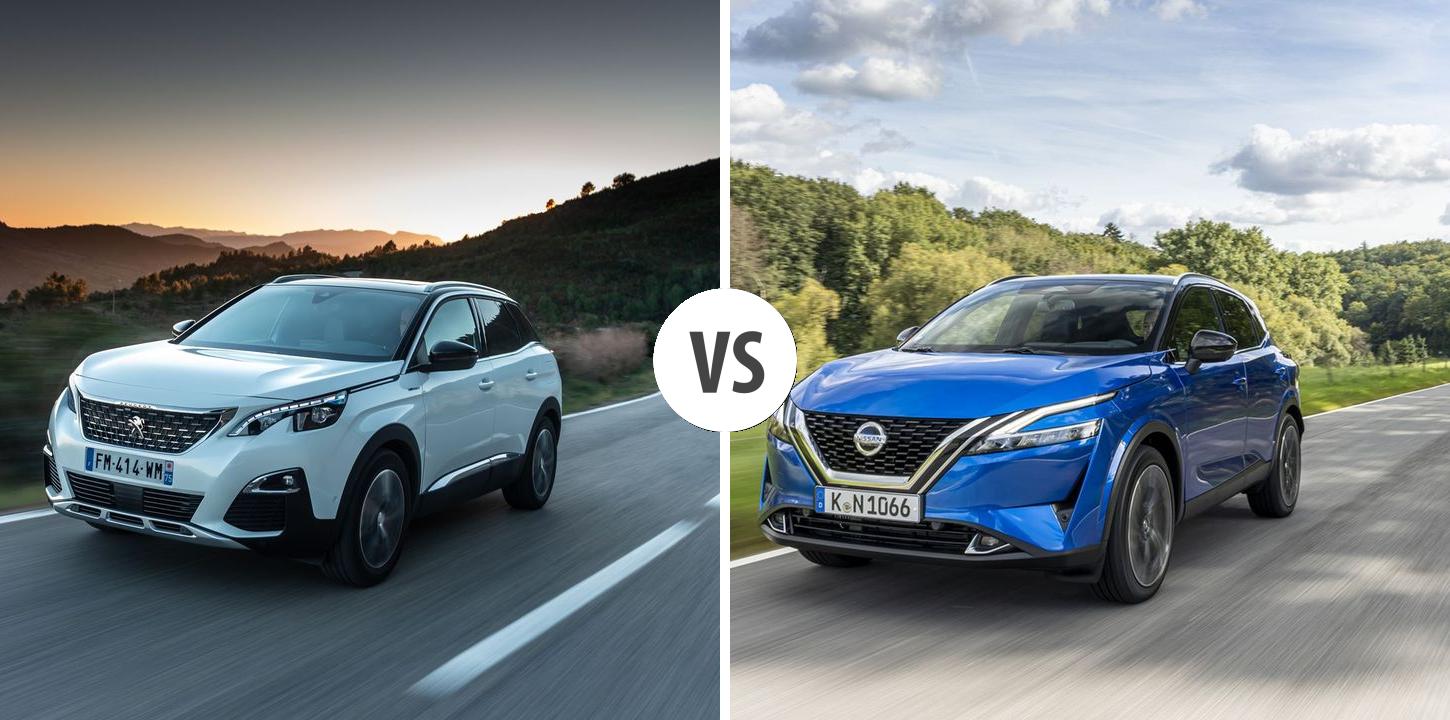 Peugeot 3008 VS Nissan Qashqai – Vergleiche Preise, Leistung ...