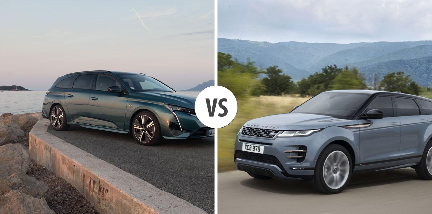 Peugeot 308 SW VS Land Rover Range Rover Evoque – Vergleiche Preise ...