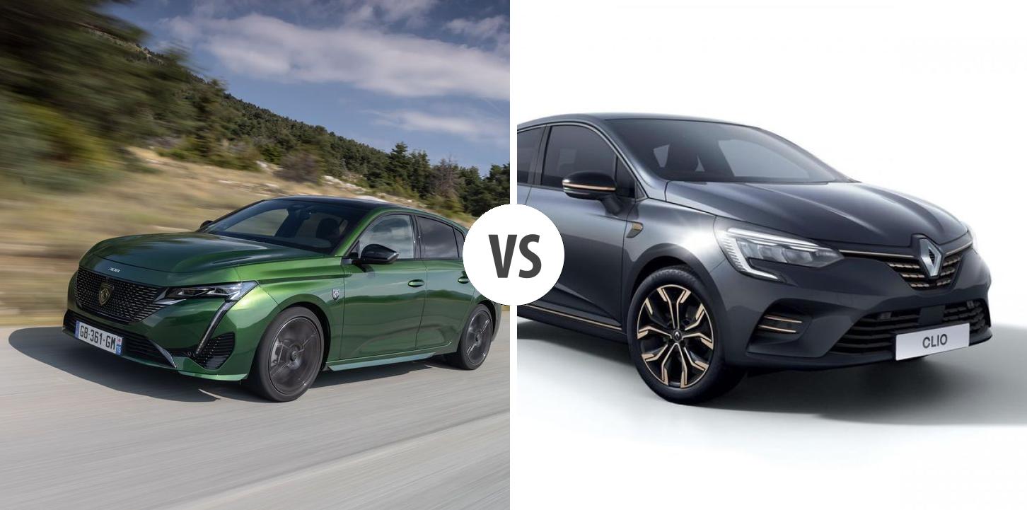 Peugeot 308 VS Renault Clio – Vergleiche Preise, Leistung, Kofferraum ...