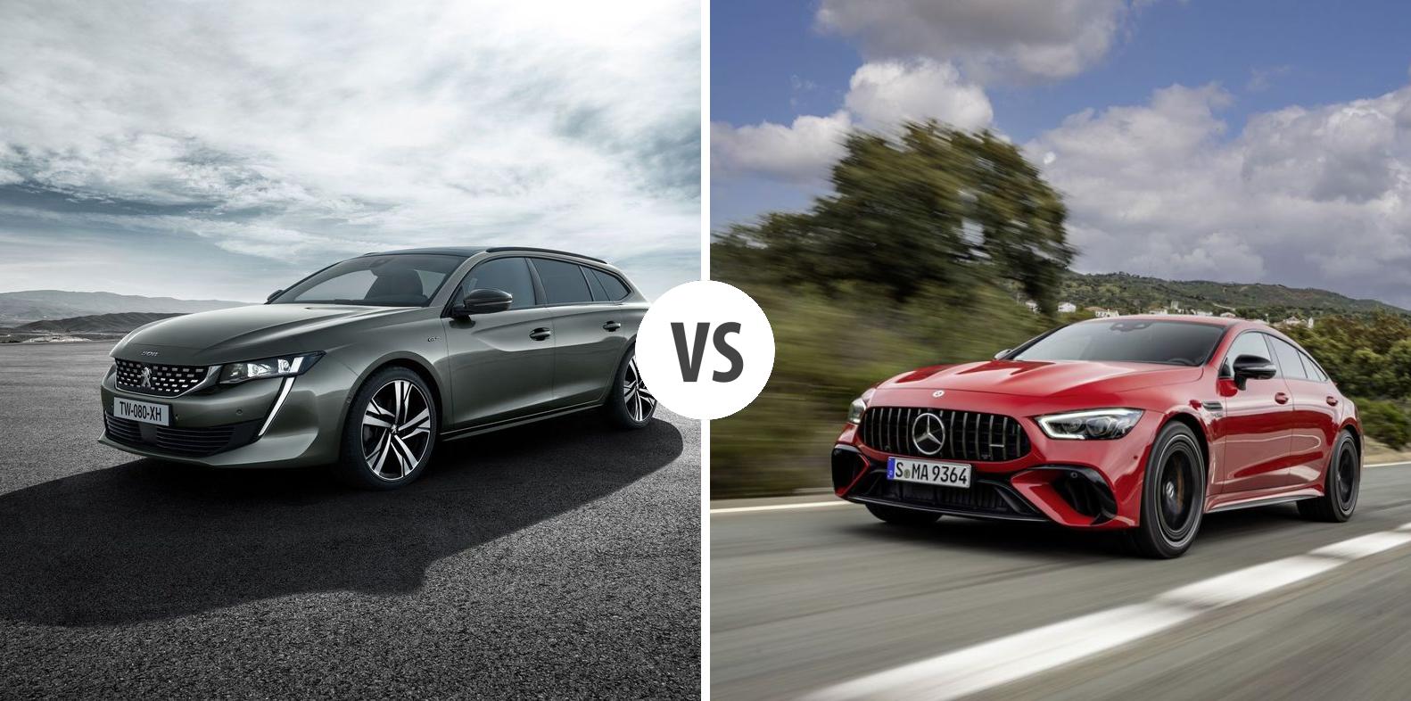 Peugeot 508 SW (bis 2025) VS Mercedes AMG GT 4-Türer Coupé – Vergleiche ...