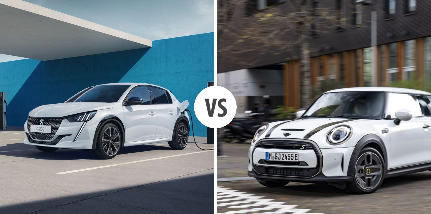 Peugeot e-208 VS Mini Cooper Electric – Vergleiche Preise, Leistung ...