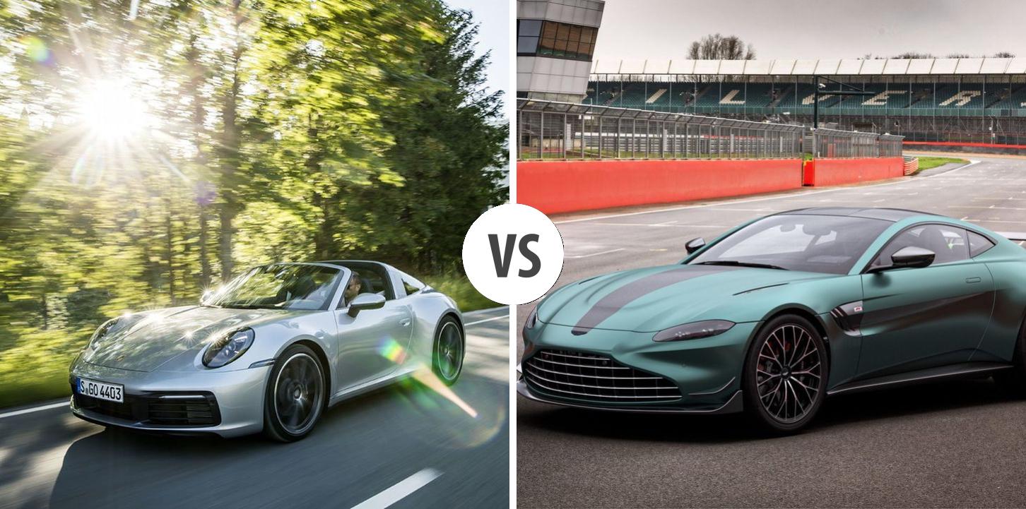 Porsche 911 Targa VS Aston Martin Vantage Sport Coupe – Vergleiche ...