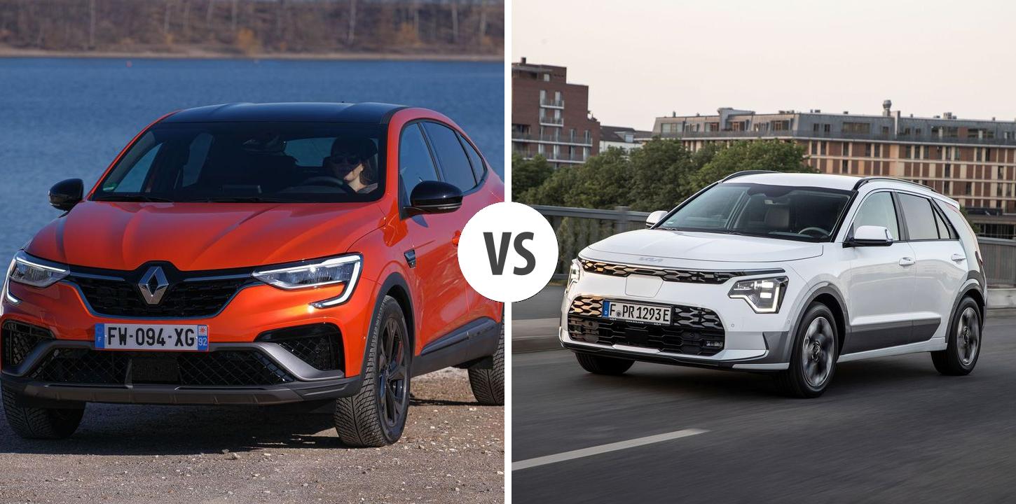 Renault Arkana VS KIA Niro EV Autovergleich | AUTOGOTT.AT