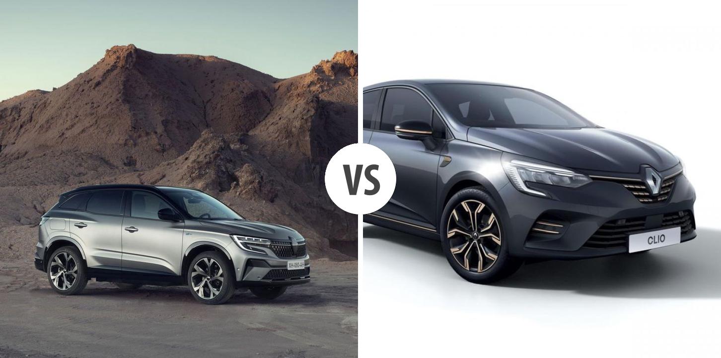 Renault Austral VS Renault Clio Autovergleich | AUTOGOTT.AT